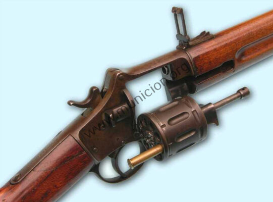 7,9 x 50 R Pieper Mexican Revolving Rifle – Munición.org