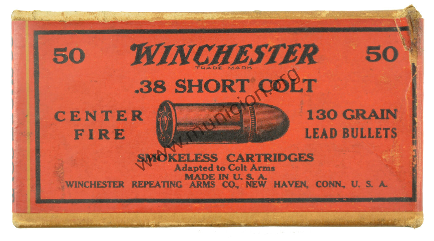 .38 Short Colt Short case – Munición.org